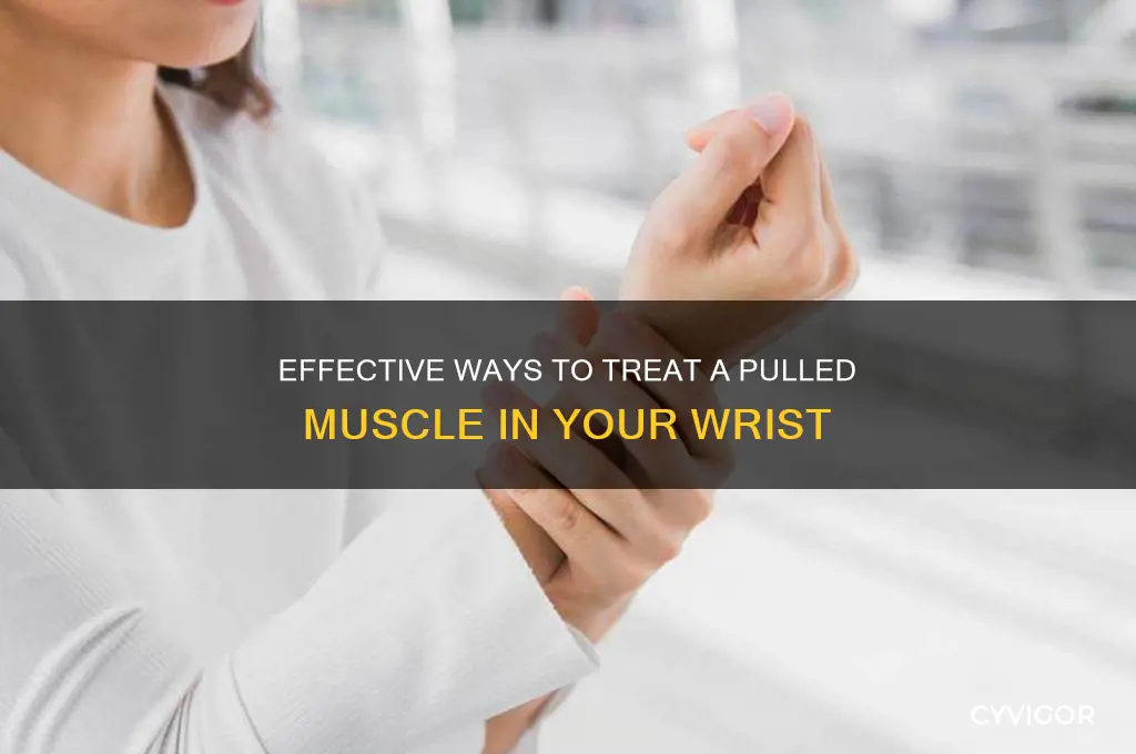 Effective Ways To Treat A Pulled Muscle In Your Wrist | CyVigor