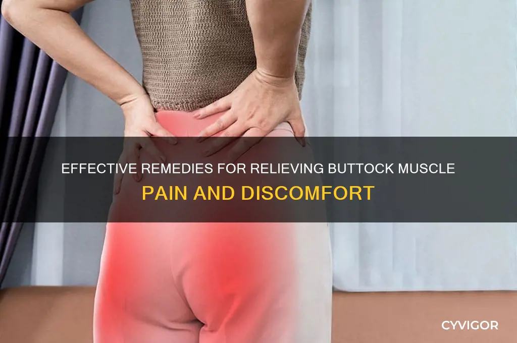 Effective Remedies For Relieving Buttock Muscle Pain And Discomfort ...