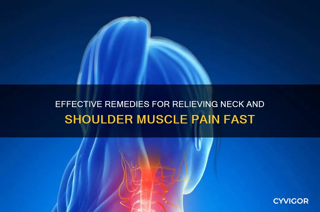 Effective Remedies For Relieving Neck And Shoulder Muscle Pain Fast ...