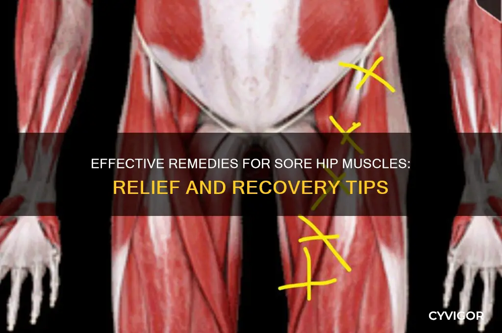 Effective Remedies For Sore Hip Muscles: Relief And Recovery Tips | CyVigor