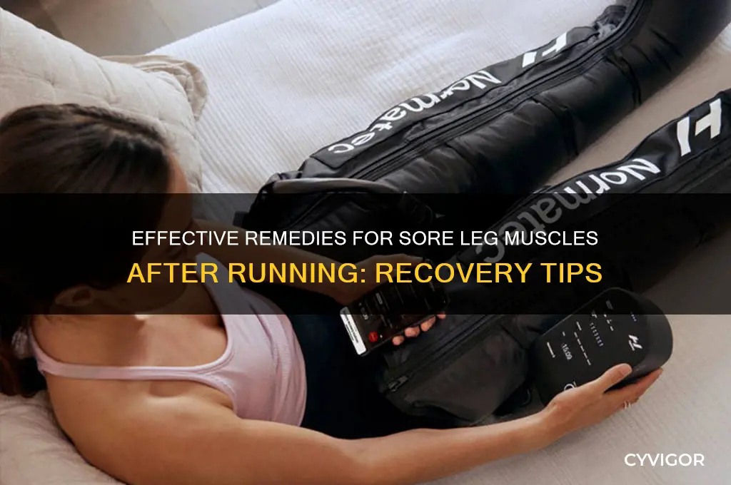 Effective Remedies For Sore Leg Muscles After Running: Recovery Tips ...