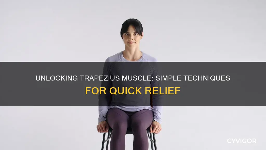 Unlocking Trapezius Muscle: Simple Techniques For Quick Relief | CyVigor