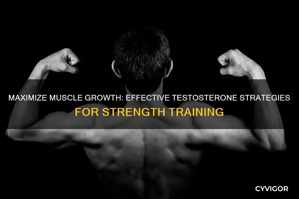 Maximize Muscle Growth: Effective Testosterone Strategies For Strength ...