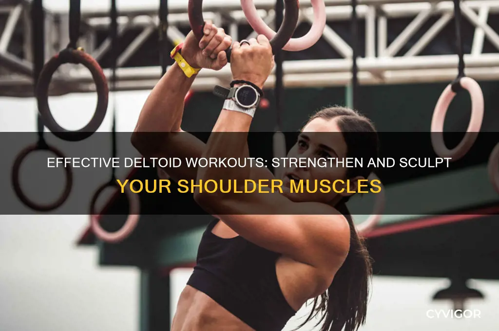 Effective Deltoid Workouts: Strengthen And Sculpt Your Shoulder Muscles ...