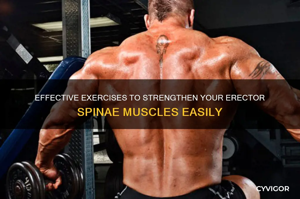 Effective Exercises To Strengthen Your Erector Spinae Muscles Easily ...