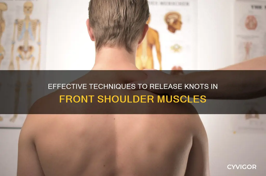 Effective Techniques To Release Knots In Front Shoulder Muscles | CyVigor