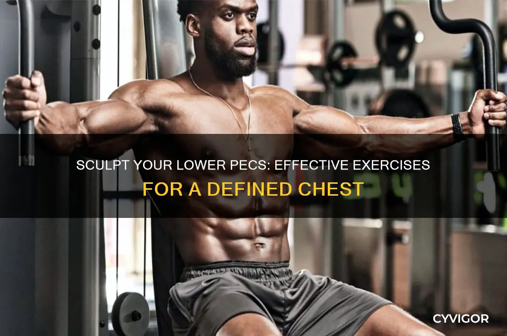 Sculpt Your Lower Pecs: Effective Exercises For A Defined Chest | CyVigor