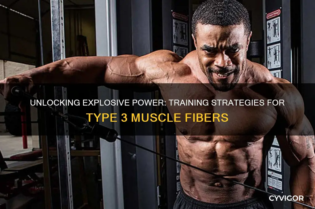 Unlocking Explosive Power: Training Strategies For Type 3 Muscle Fibers ...