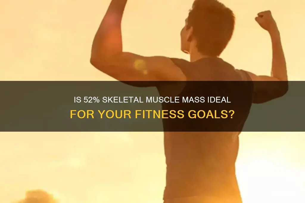 Is 52% Skeletal Muscle Mass Ideal For Your Fitness Goals? | CyVigor