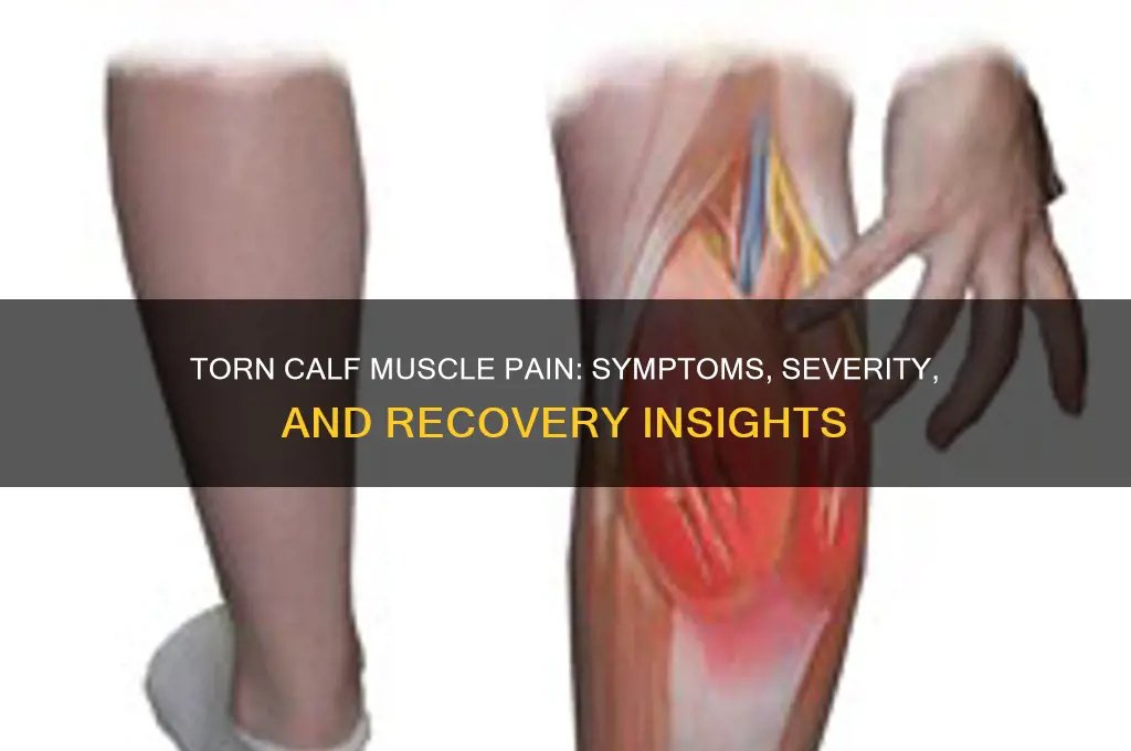 Torn Calf Muscle Pain: Symptoms, Severity, And Recovery Insights | CyVigor
