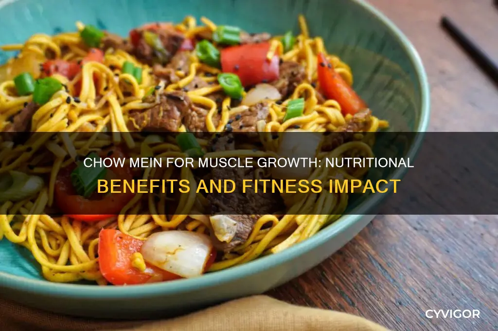 Chow Mein For Muscle Growth: Nutritional Benefits And Fitness Impact ...