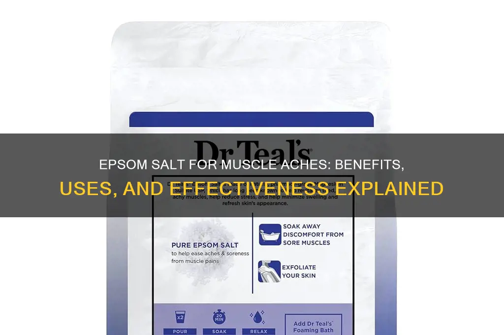 Epsom Salt For Muscle Aches: Benefits, Uses, And Effectiveness ...