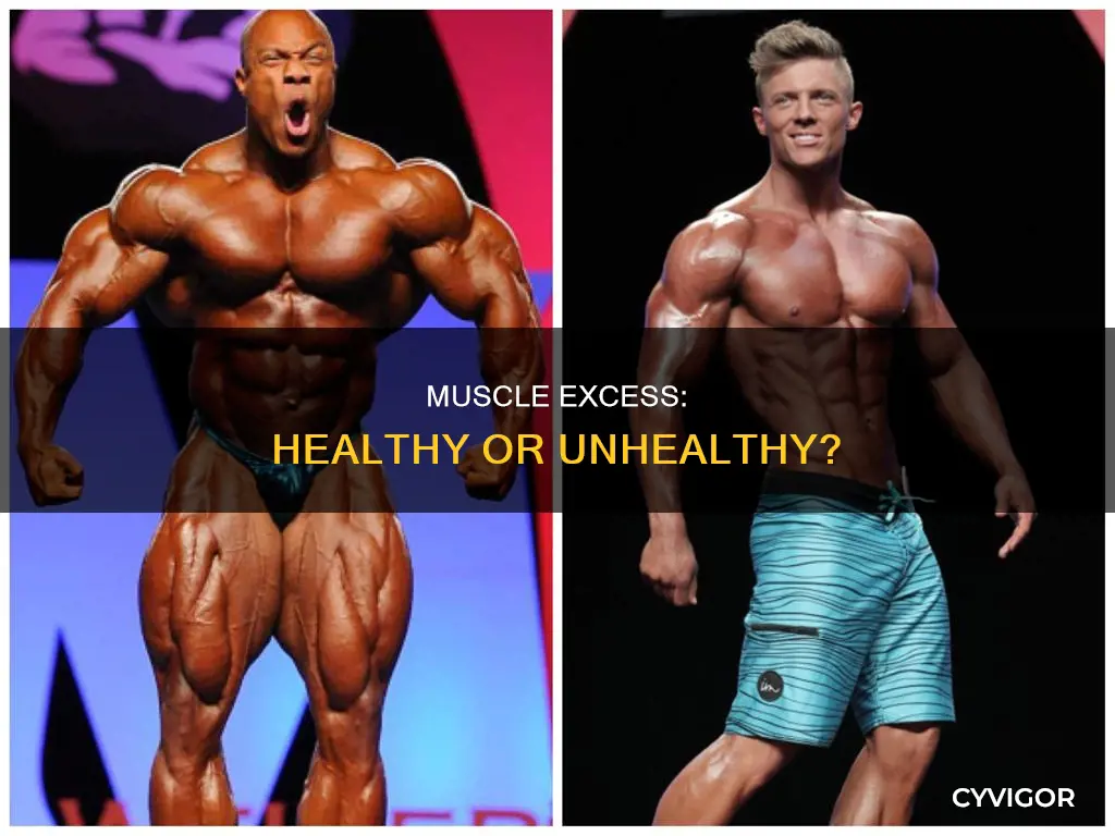 Muscle Excess: Healthy Or Unhealthy? | CyVigor