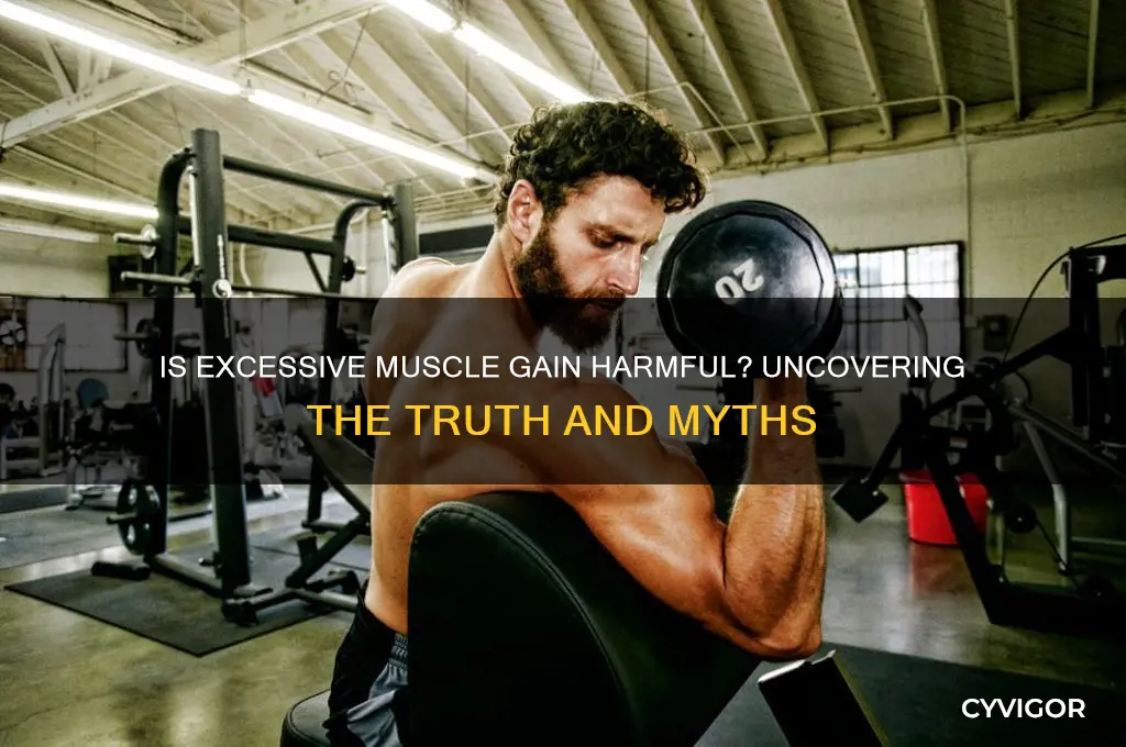 Is Excessive Muscle Gain Harmful? Uncovering The Truth And Myths | CyVigor