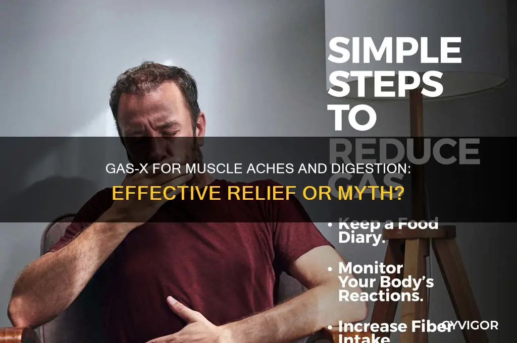 Gas-X For Muscle Aches And Digestion: Effective Relief Or Myth? | CyVigor