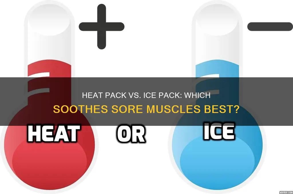 Heat Pack Vs. Ice Pack: Which Soothes Sore Muscles Best? | CyVigor