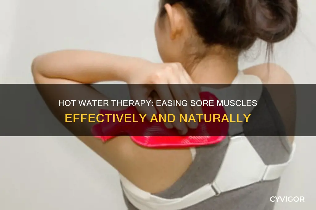 Hot Water Therapy: Easing Sore Muscles Effectively And Naturally | CyVigor