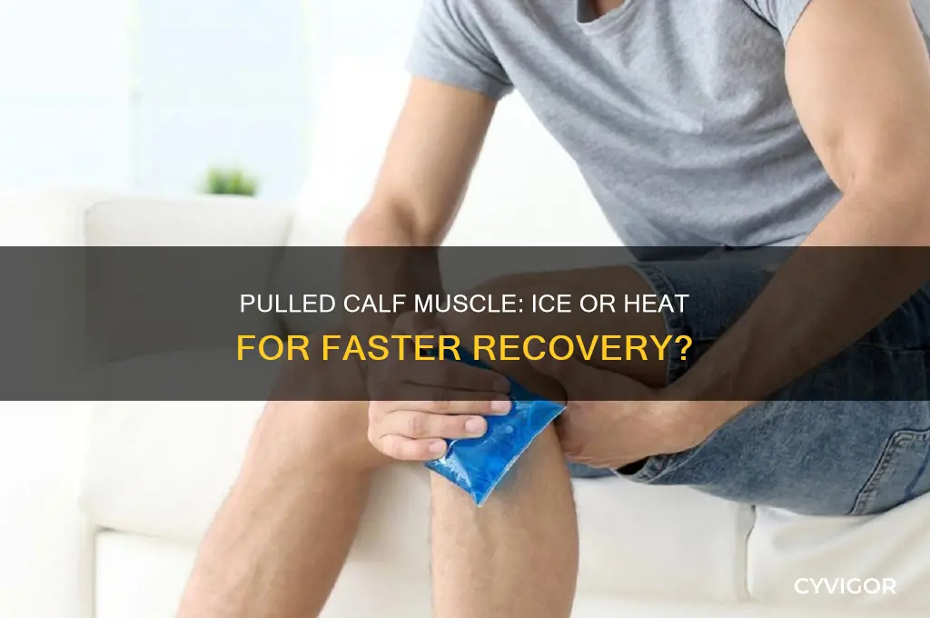 Pulled Calf Muscle: Ice Or Heat For Faster Recovery? | CyVigor