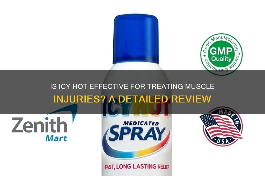 Is Icy Hot Effective For Treating Muscle Injuries? A Detailed Review ...