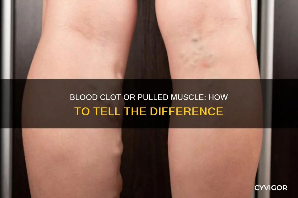 Blood Clot Or Pulled Muscle: How To Tell The Difference | CyVigor