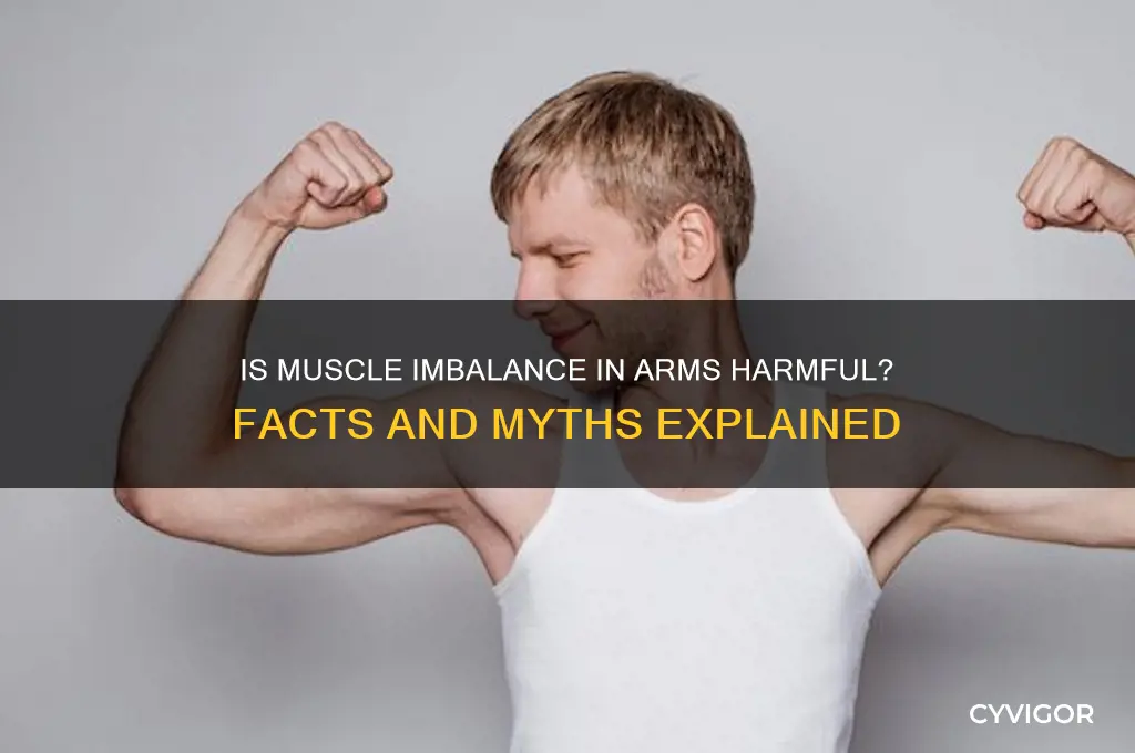 Is Muscle Imbalance In Arms Harmful? Facts And Myths Explained | CyVigor