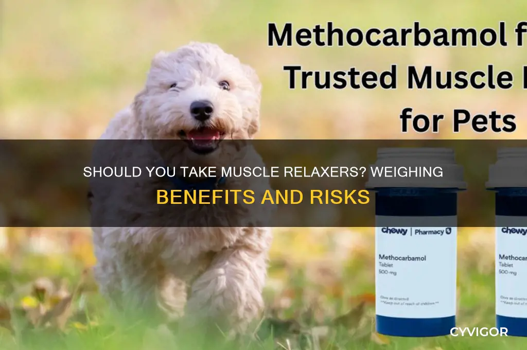 Should You Take Muscle Relaxers? Weighing Benefits And Risks | CyVigor