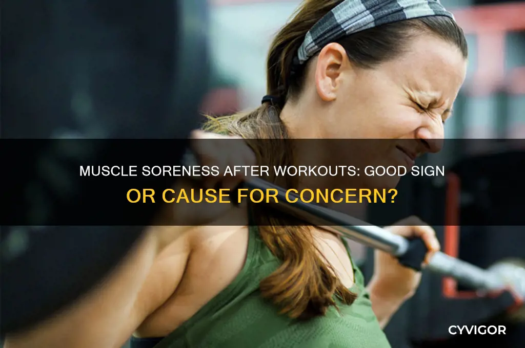 Muscle Soreness After Workouts: Good Sign Or Cause For Concern? | CyVigor