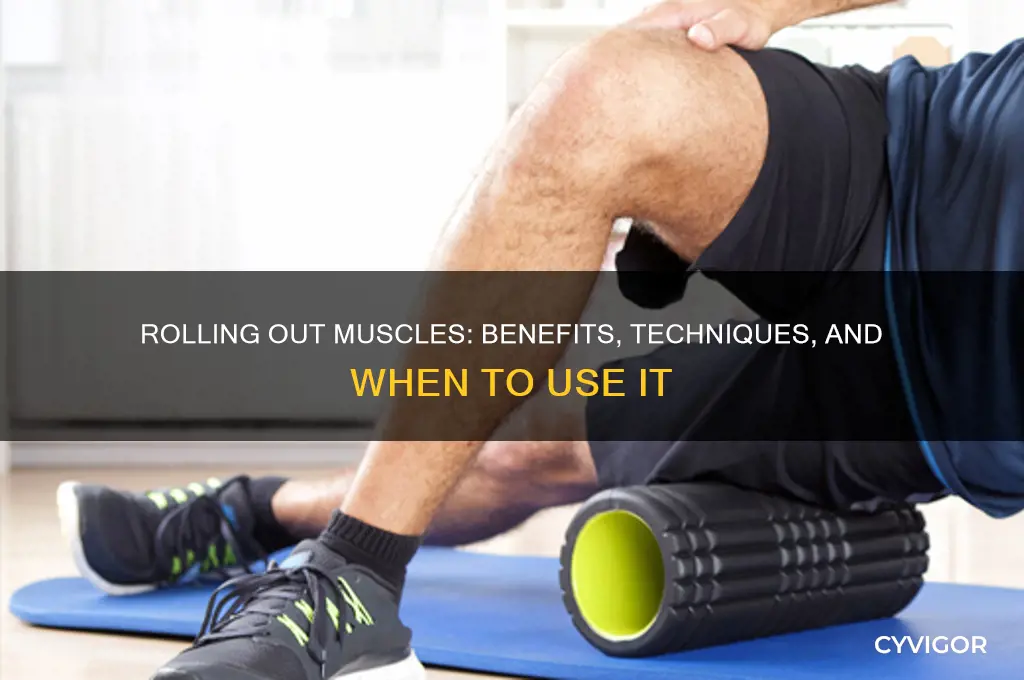 Rolling Out Muscles: Benefits, Techniques, And When To Use It | CyVigor