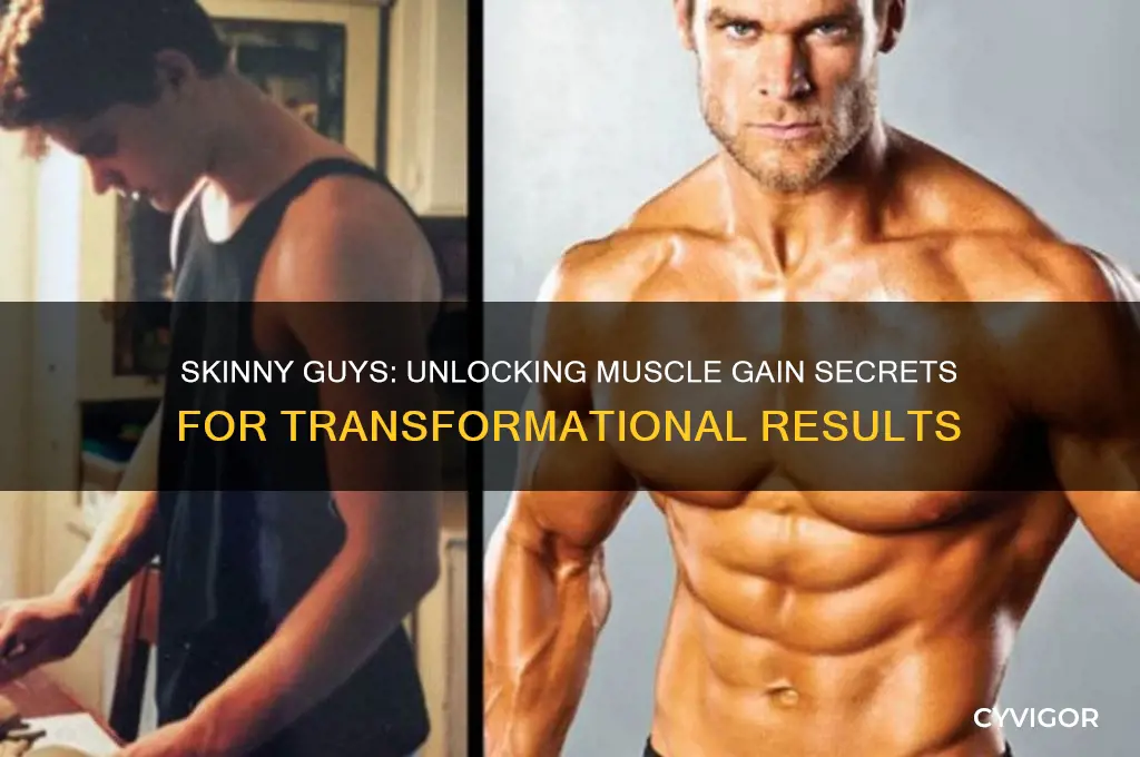 Skinny Guys: Unlocking Muscle Gain Secrets For Transformational Results ...
