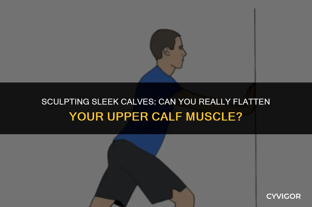Sculpting Sleek Calves: Can You Really Flatten Your Upper Calf Muscle ...
