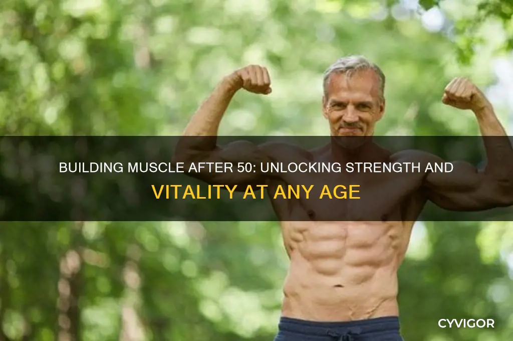 Building Muscle After 50: Unlocking Strength And Vitality At Any Age ...