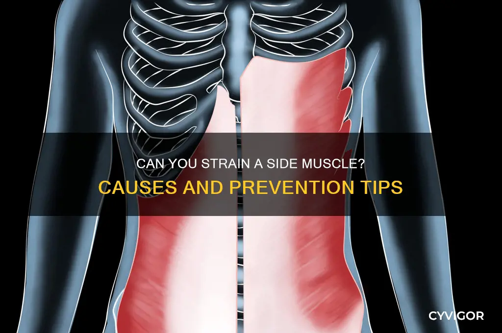 Can You Strain A Side Muscle? Causes And Prevention Tips | CyVigor