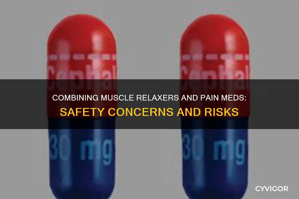 Combining Muscle Relaxers And Pain Meds: Safety Concerns And Risks ...