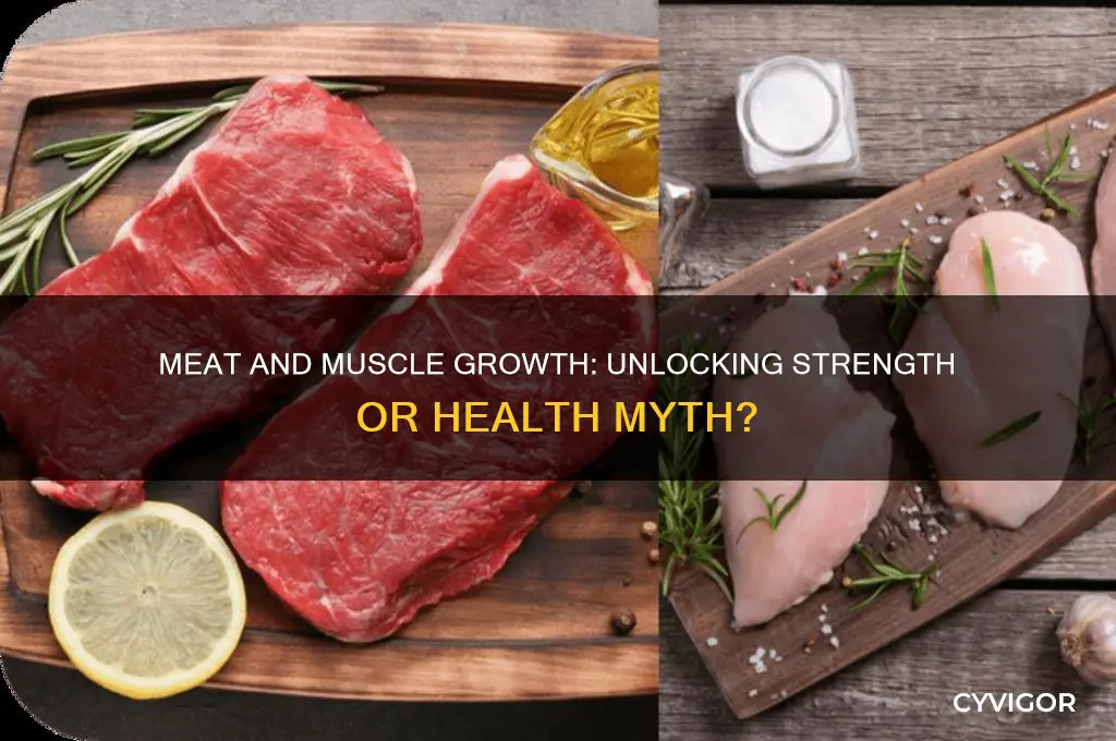 Meat And Muscle Growth: Unlocking Strength Or Health Myth? | CyVigor