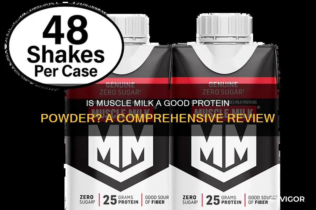 Is Muscle Milk A Good Protein Powder? A Comprehensive Review | CyVigor