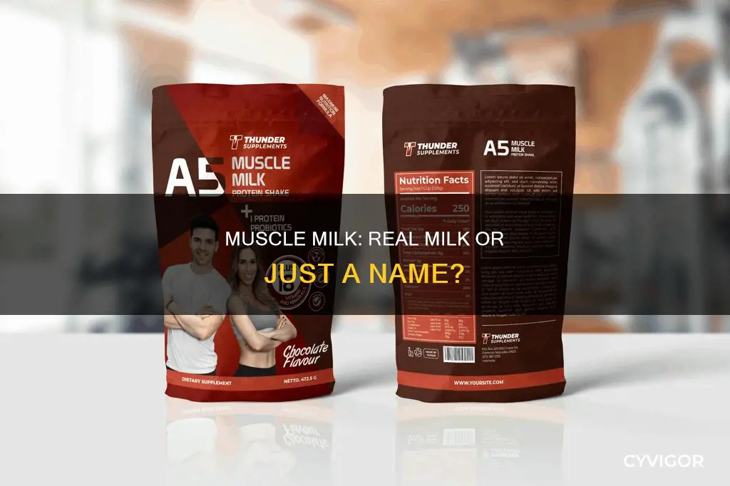 Muscle Milk: Real Milk Or Just A Name? | CyVigor