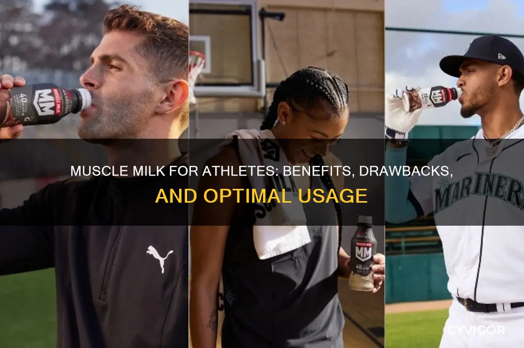 Muscle Milk For Athletes: Benefits, Drawbacks, And Optimal Usage | CyVigor
