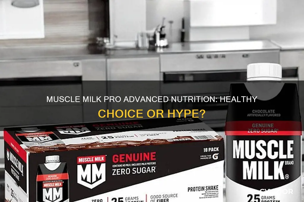 Muscle Milk Pro Advanced Nutrition: Healthy Choice Or Hype? | CyVigor