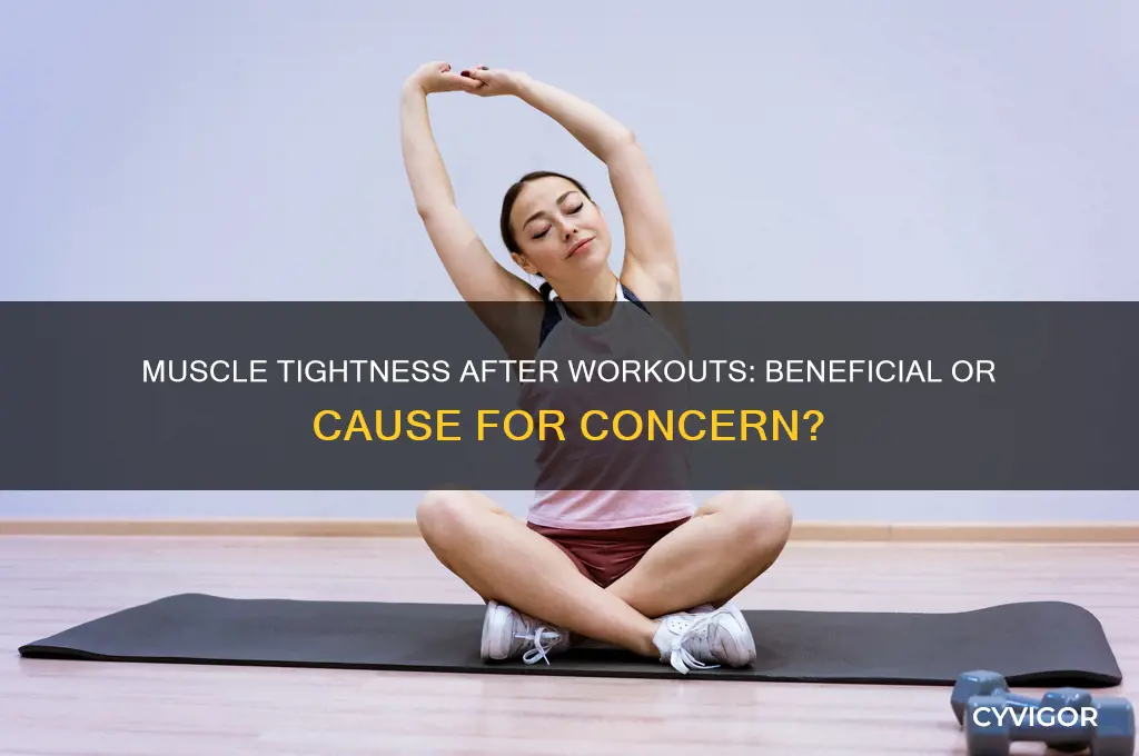 Muscle Tightness After Workouts: Beneficial Or Cause For Concern? | CyVigor