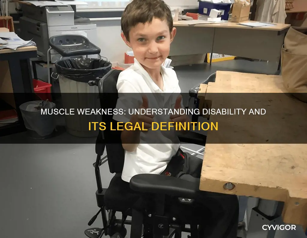 Muscle Weakness: Understanding Disability And Its Legal Definition ...