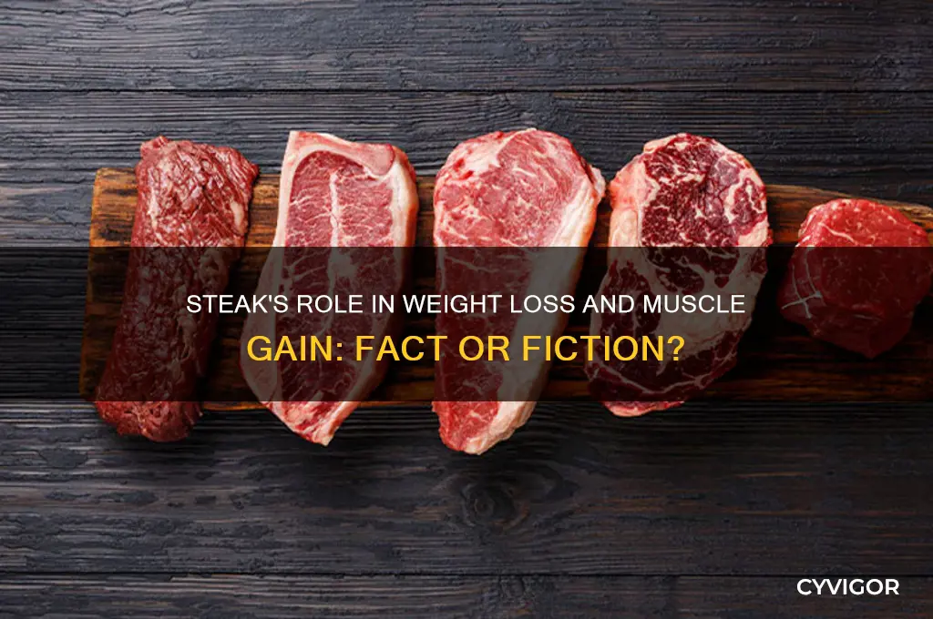 Steak's Role In Weight Loss And Muscle Gain: Fact Or Fiction? | CyVigor