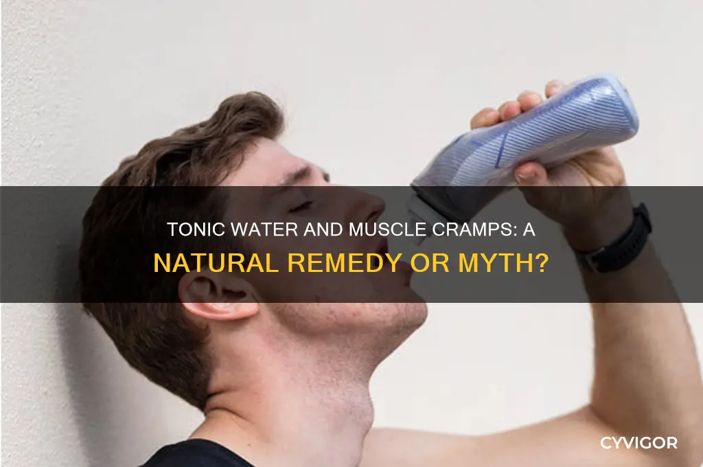 Tonic Water And Muscle Cramps: A Natural Remedy Or Myth? | CyVigor