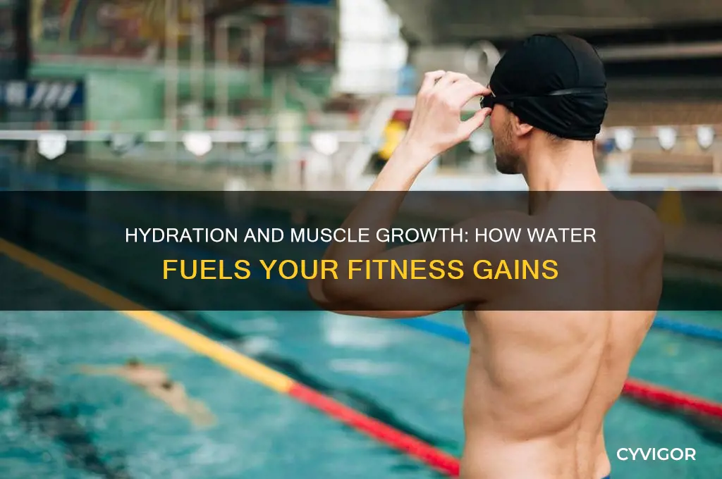 Hydration And Muscle Growth: How Water Fuels Your Fitness Gains | CyVigor