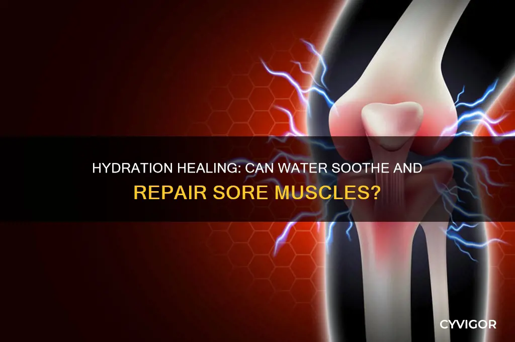 Hydration Healing: Can Water Soothe And Repair Sore Muscles? | CyVigor
