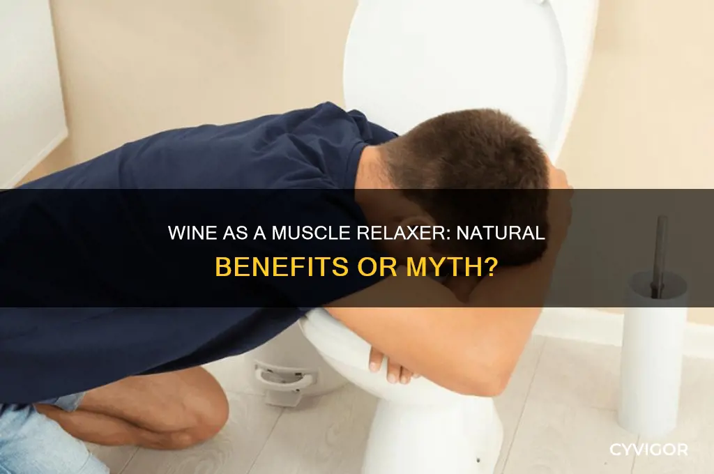 Wine As A Muscle Relaxer: Natural Benefits Or Myth? | CyVigor
