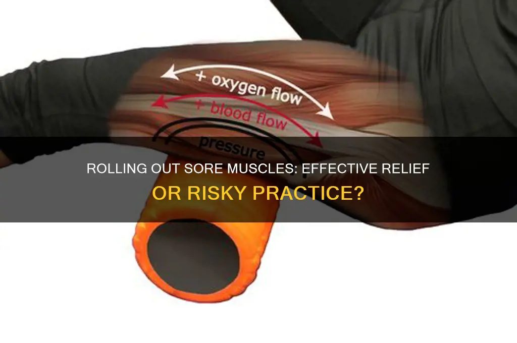 Rolling Out Sore Muscles: Effective Relief Or Risky Practice? | CyVigor