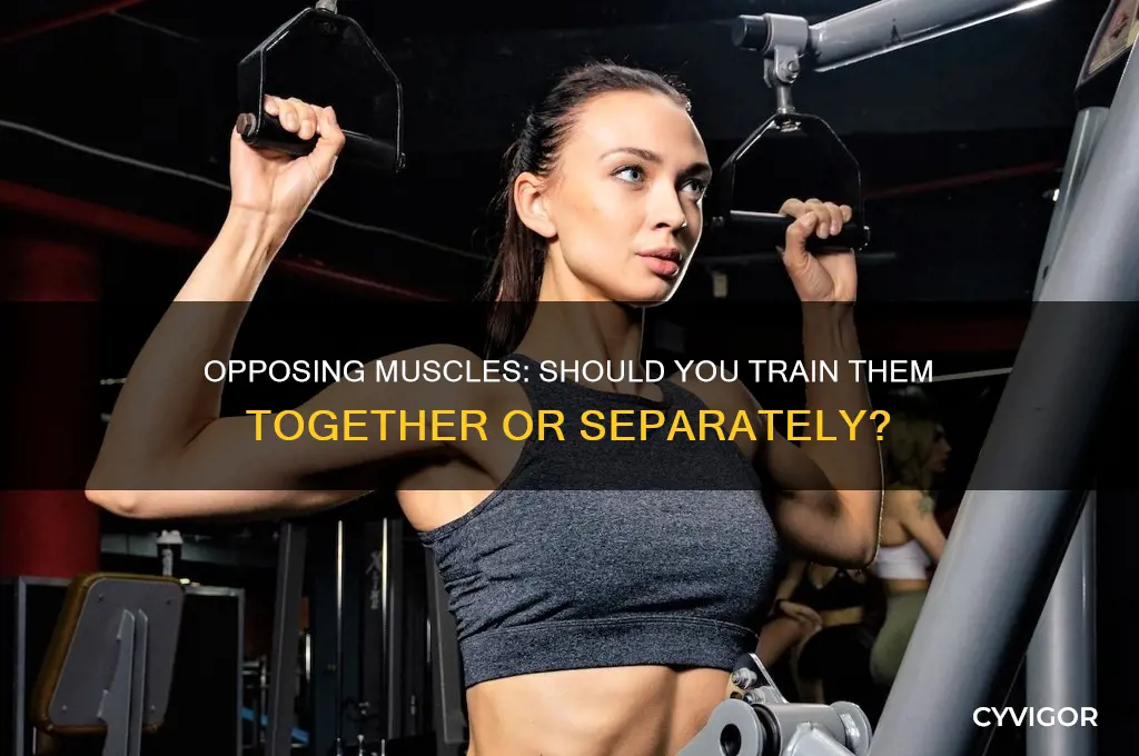 Opposing Muscles: Should You Train Them Together Or Separately? | CyVigor