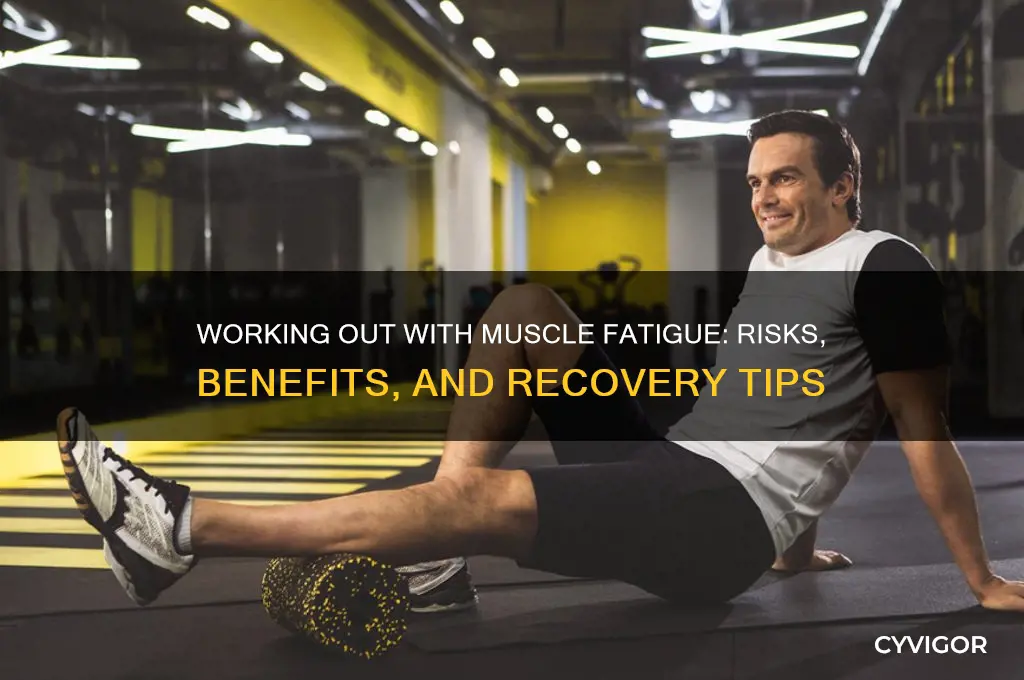 Working Out With Muscle Fatigue: Risks, Benefits, And Recovery Tips ...