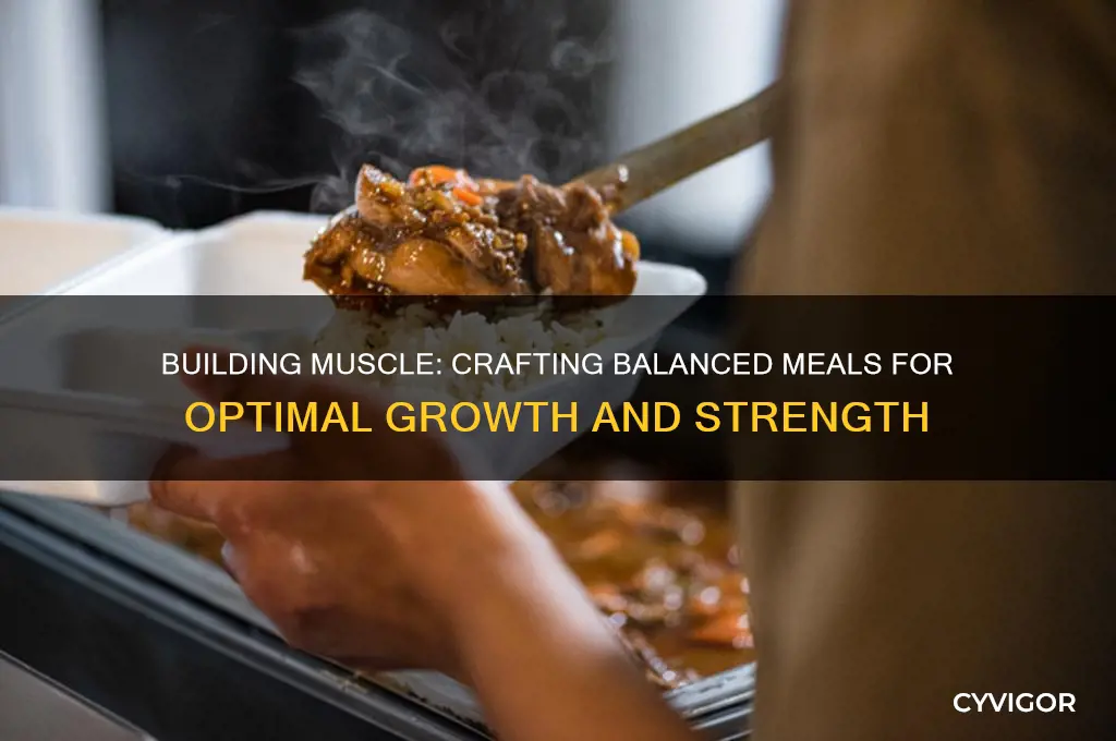 Building Muscle: Crafting Balanced Meals For Optimal Growth And ...