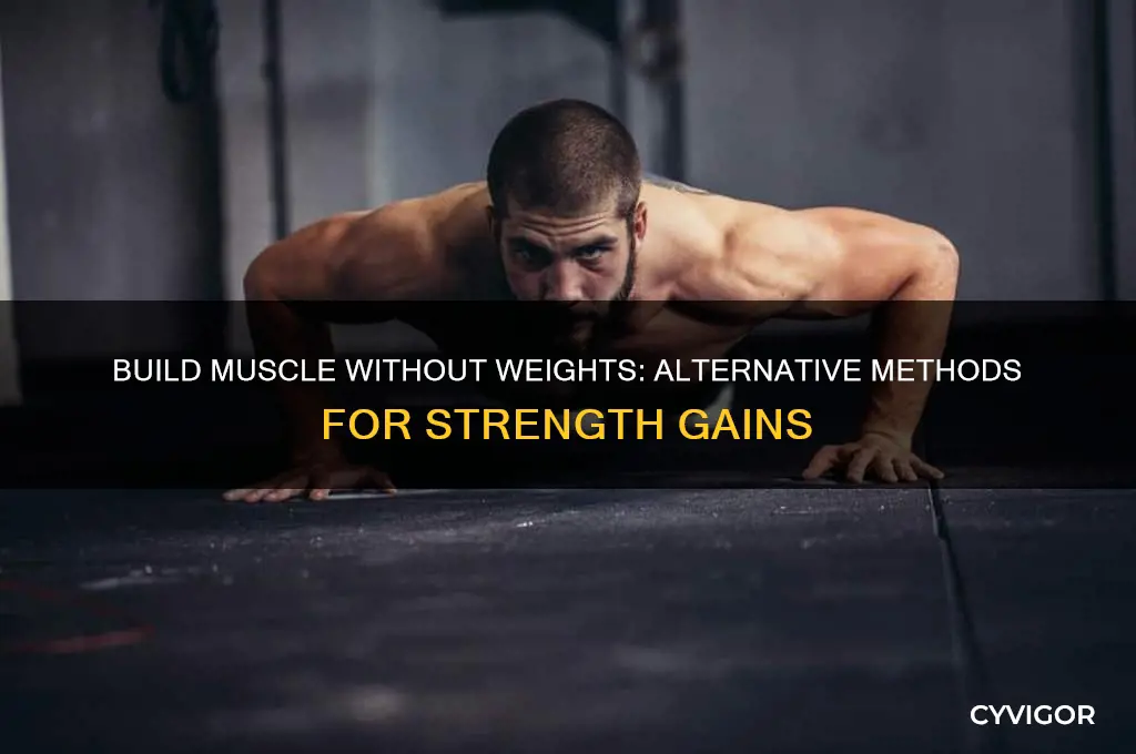 Build Muscle Without Weights: Alternative Methods For Strength Gains ...